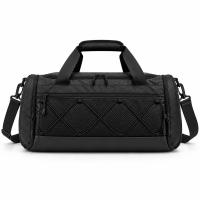 China Custom Sports Duffel Bag with Separate Shoe Compartment and Water-Resistant Finish for Gym and Travel for sale