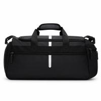 China Wholesale Sports Duffel Bag and Travel Duffel Bag with Front Mesh Pocket, Side Shoe Compartment, Water-Resistant Oxford Fabric for sale