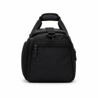 China Wholesale Sports Duffel Bag and Travel Duffel Bag with Front Mesh Pocket, Side Shoe Compartment, Water-Resistant Oxford Fabric for sale