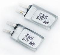 China 3.7V 9mAh Ultra Small Mini Lithium Ion Polymer Battery 020815 for sale