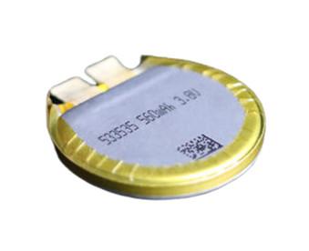 China 3.7V 560mAh Novel Round Lithium Ion Battery Smart Watch 533535 for sale