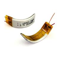 China 3.7V 22mAh Custom LiPo Battery Pack Curved Lithium Polymer Battery Pack for sale