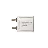 China 3.7V 30mAh LiPo Battery 1mm Ultra Thin Li Polymer Battery Cell 012323 for sale