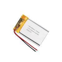 China 3.7V 110mAh LiPo Battery / Ultra Thin Rechargeable Lithium Polymer Batteries for sale