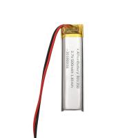 China 3.7V 500mAh 801350 Custom Li Ion Battery Ultra Narrow For Reading Pens for sale