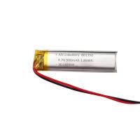 China 3.7V 500mAh 801350 Custom Li Ion Battery Ultra Narrow For Reading Pens for sale