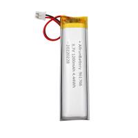 China 3.7V 1200mAh Ultra Narrow Custom Li-Polymer Batteries Packs For Portable Medical Devices for sale