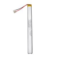 China Reliable 3.7 V 2000mAh Custom LiPo Battery Ultra Narrow For Pen Drive Sticks for sale