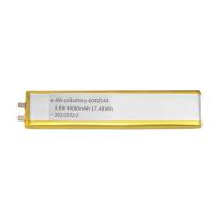 China Stability 4600mAh 3.8V Custom LiPo Battery Ultra Narrow For Detection Instrument for sale