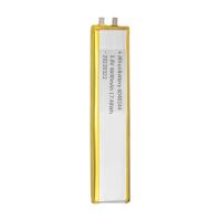 China Stability 4600mAh 3.8V Custom LiPo Battery Ultra Narrow For Detection Instrument for sale