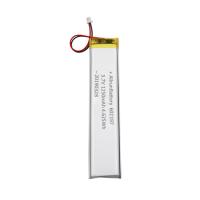 China Light Ultra Narrow 1C Custom LiPo Battery 3.7V 1250mAh 602197 for sale
