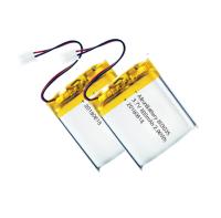 China Powerful LiPo Battery 3.7 V 800mAh Rechargeable Li Polymer Battery Pack for sale
