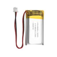 China Rechargeable Custom 3.7 V 600mAh Lithium Polymer Battery / LiPo Battery for sale