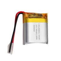 China Rechargeable Custom Light Weight LiPo Battery 3.7 V 700mAh 102530 for sale