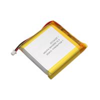 China Thin Medical Lithium Battery 3.7V 2600mAh LiPo Battery For Cosmetic Instrument for sale
