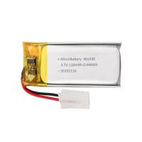 China 3.7V 120mAh LiPo Battery Rechargeable Custom Lithium Poly Battery 1C for sale