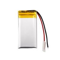 China Thin 3.7V 380mAh LiPo Battery Custom Li Ion Rechargeable Battery for sale