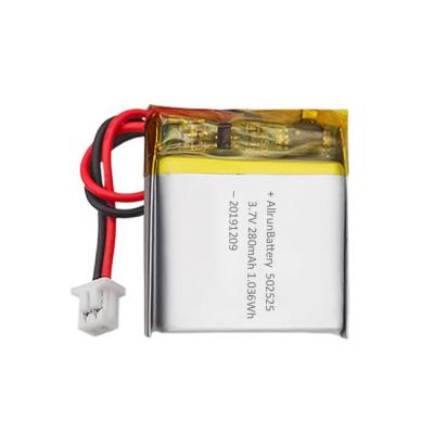 China Rechargeable Custom Medical Lithium Battery 3.7V 280mAh LiPo Battery for sale