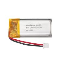 China Custom 3.7V 180mAh LiPo Battery 1C Rechargeable Li Poly Battery for sale
