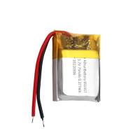 China Thin IoT Battery Pack Rechargeable Custom 3.7 V 75mAh LiPo Battery 651417 for sale