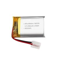 China Rechargeable Light LiPo Battery 800mAh 3.7V 902535 For Medical Devices for sale