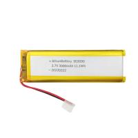 China Custom Rechargeable Lithium Polymer Battery 3.7 V 3000mAh 903090 for sale