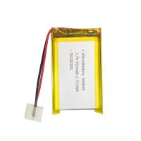 China Light Rectangle Rechargeable Li Polymer Battery 3.7V 750mAh LiPo Battery for sale