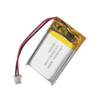 China Light Rectangle Lithium Polymer Battery 602030 LiPo Battery 3.7V 300mAh for sale