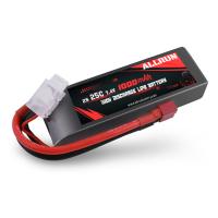 China 1000mAh 2S High Discharge LiPo Battery 25C 7.4V Li Polymer Battery Pack for sale