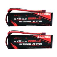China Medical Equipment 45C 6S 22.2V 2200mAh High Discharge LiPo Battery Pack for sale