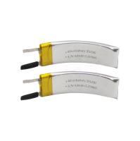 China VR Battery Li Polymer 3.7 V 43mAh Curved Rechargeable Battery LiPo for sale