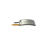 China Powerful Curved LiPo Battery 225mAh 3.7V Lithium Polymer Rechargeable Battery for sale