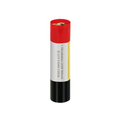 China Custom Cylindrical 3C LiPo Battery 3.7 V 900mAh Li Polymer Battery for sale