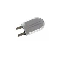 China 302128 3.7 V 80mAh 1C Charge Current Custom Lithium Polymer Battery, U Shape Novel LiPo Battery for sale