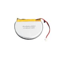 China Stable 3.7 V 800mAh Rechargeable Battery Round Custom LiPo Battery Pack for sale