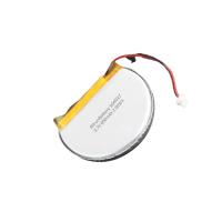 China Stable 3.7 V 800mAh Rechargeable Battery Round Custom LiPo Battery Pack for sale