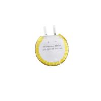 China Custom Round LiPo Battery Cell 3.7V 230mAh 383027 With Unique Shapes for sale