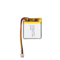 China Rechargeable 3.7V 330mAh Square Shaped Battery / LiPo Battery Pack for sale
