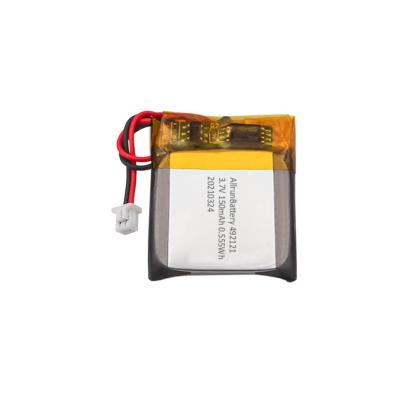 China 1C Long Lasting IoT Battery Pack Rechargeable Square 3.7V 150mAh LiPo Battery for sale