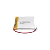 China Light 3.7 V LiPo Battery 750mAh Rechargeable Square LiPo Battery Pack for sale