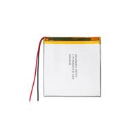 China Rechargeable Square Li Ion Polymer Battery 3.7 V 3000mah LiPo Battery for sale