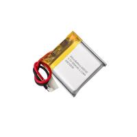 China 1C 3.7 V 300mAh Lithium Rechargeable Polymer Battery Pack 602525 for sale