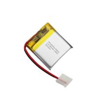 China Light 1C Square Shaped Battery Rechargeable 3.7 V Battery 400mAh for sale