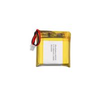 China Powerful Square Shaped Battery 3.7V 400mAh LiPo Battery Pack for sale