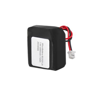 China Rechargeable Medical Lithium Battery / 7.4 V 1000mAh LiPo Battery for sale