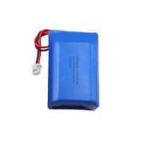China 2S1P Lithium Battery Pack Powerful 7.4 V 850mAh Lithium Polymer Battery for sale