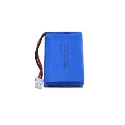 China Powerful 3.7 V 2400mAh LiPo Battery 1S2P Lithium Polymer Battery Pack for sale