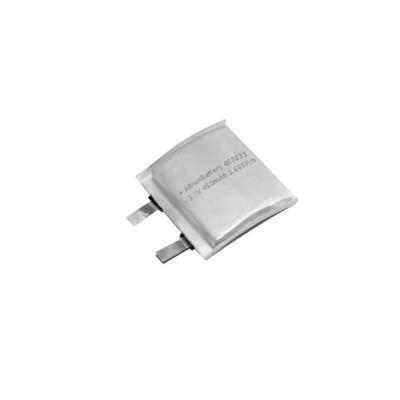 China Custom Shape LiPo Battery 450mah 3.7 V Rechargeable Lithium Polymer Battery for Blood Pressure Devices for sale