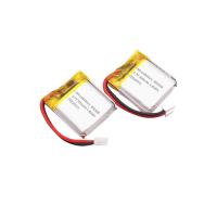 China Light Rectangle Shaped Battery Portable 3.7 V LiPo Battery 500mAh for sale