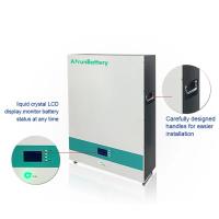 China Prismatic Cell Wall Mount Lifepo4 Battery RS485 / CAN 51.2V 100ah Lithium Battery Pack for sale